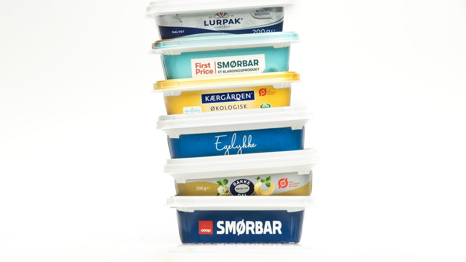 Test af smørbar: Kærgården var det første blandingsprodukt på markedet ...
