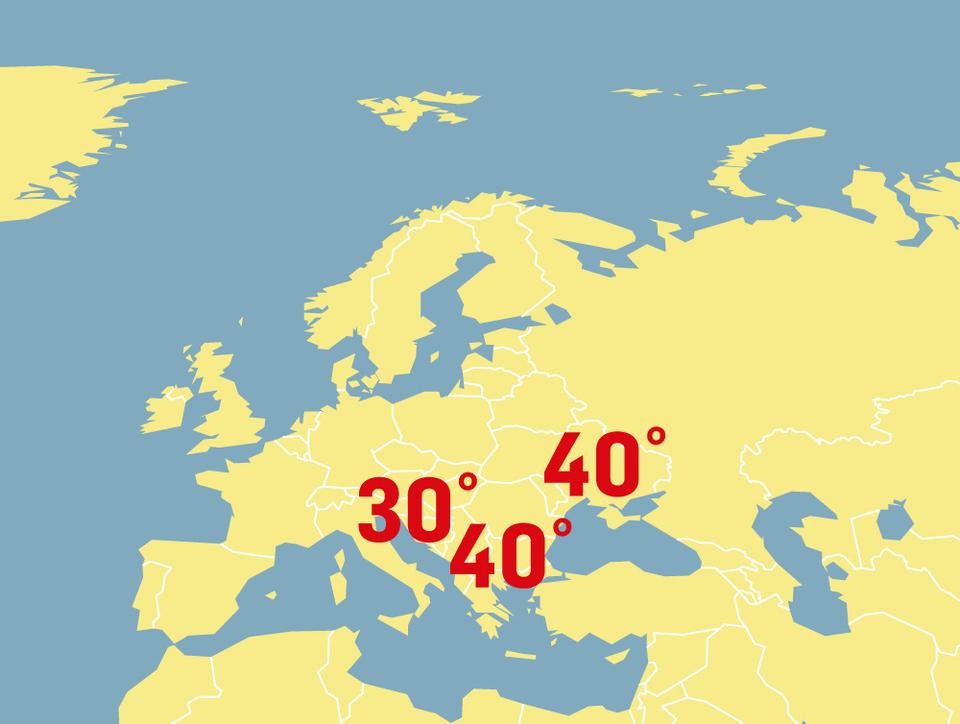 Sydeuropa og Balkan koger. Men det er langtfra de eneste steder, der ...