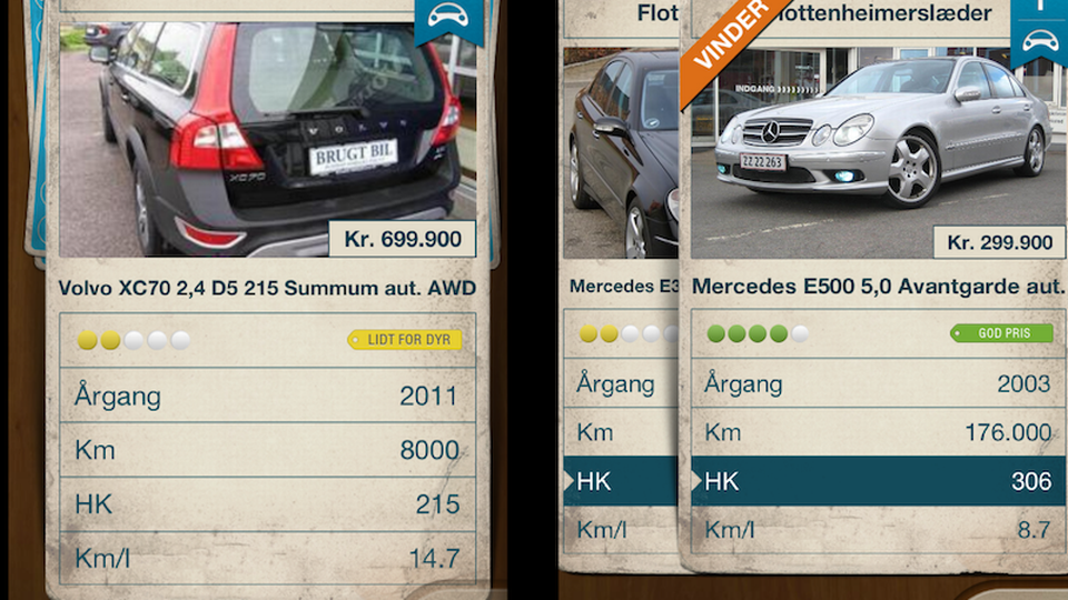 Firsernes bilkort genopstår som app - politiken.dk